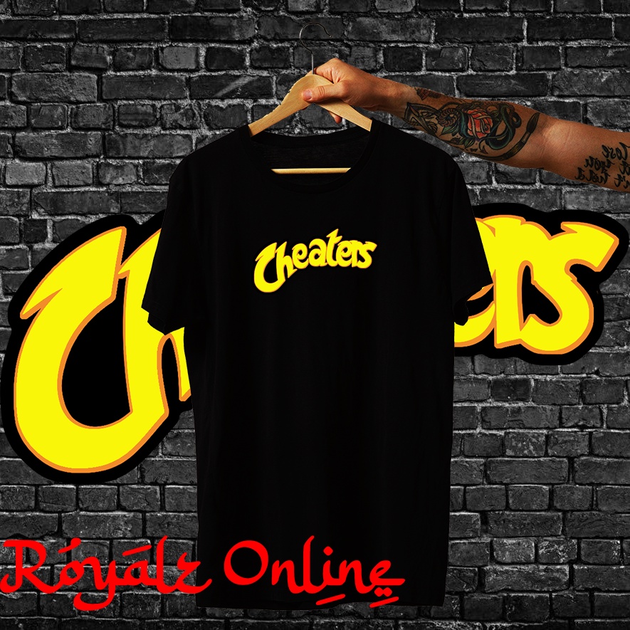 Cheaters Logo Spoof Graphic Shirt Front Print (Unisex For Men And Women ...