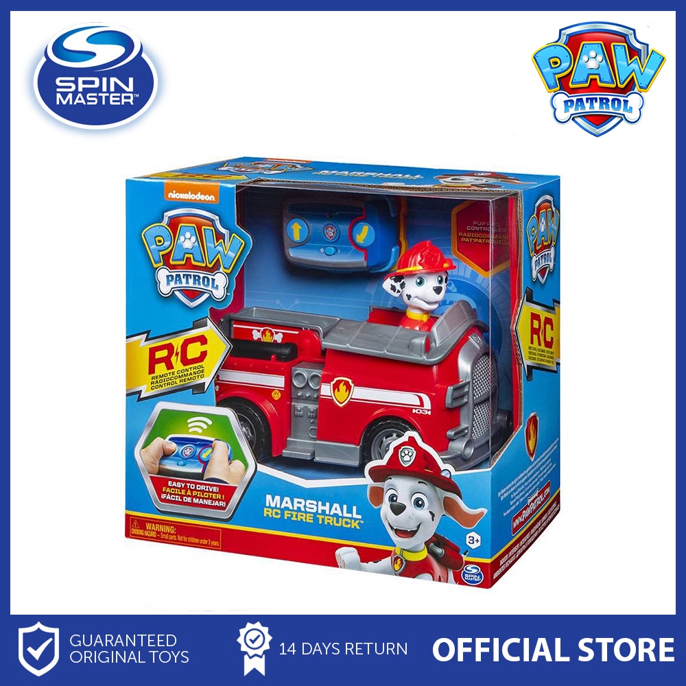 Paw Patrol Rescue Knights Remote Control Vehicle Collection Police Car ...