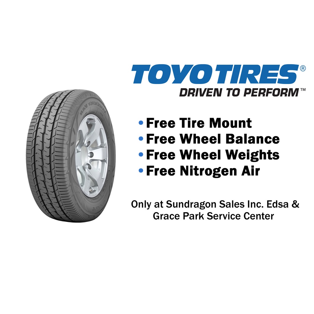 Toyo 185 R14C 8PR 102S NanoEnergy Van (NEVA) Tire (PROMO PRICE ...