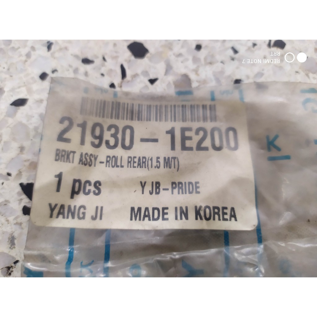 Hyundai Accent 1.5L 2007-2011 M/T bracket assembly roll stopper rear ...