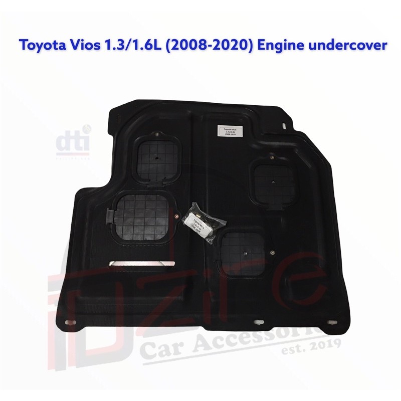 Toyota Vios 1.3/1.6L (2008-2020) engine undercover | Shopee Philippines