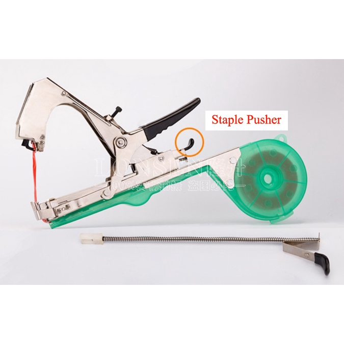 Staple Pusher pin Tapetool Tapener Branch Bind Stem Strap Tool fruit ...