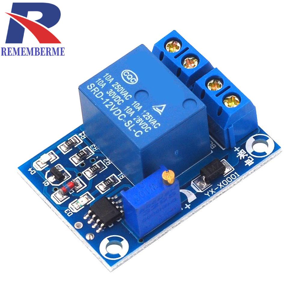 12V Battery Low Voltage Cut off Switch Recovery Module Charging ...