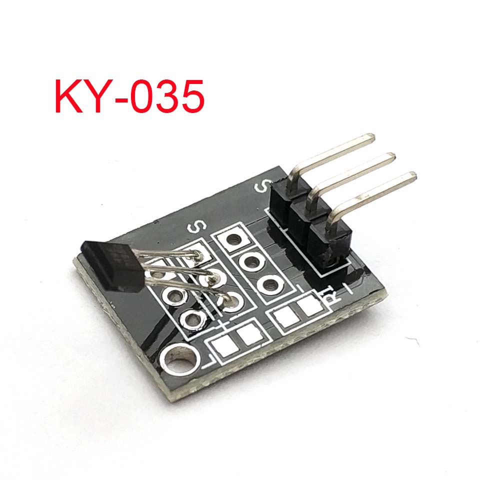 3pin Ky 035 Class Bihor Analog Hall Magnetic Sensor Module Diy Starter