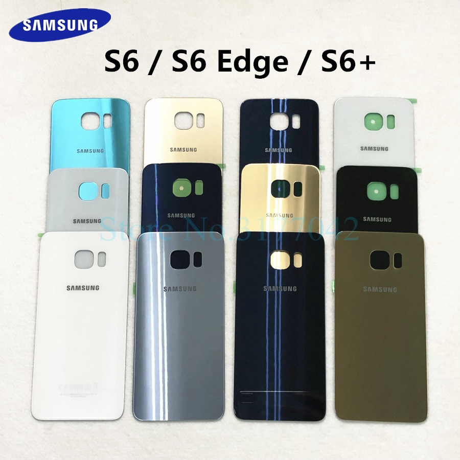 For Samsung Galaxy S6 edge G925 Back Housing Battery Cover Rear Door ...