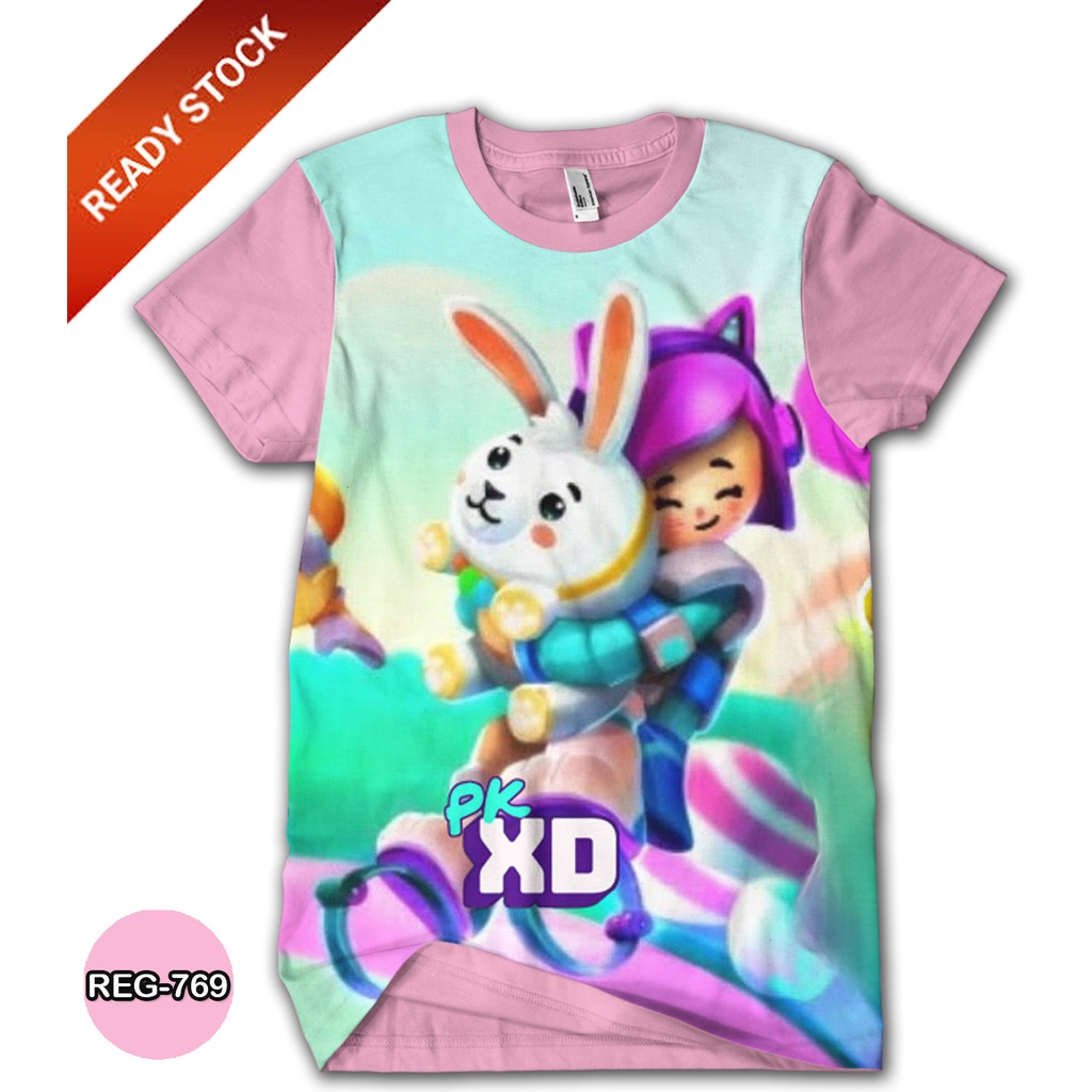 Pk XD Game Avatar 3D T-shirt, Trendy Children's and Adult Game Clothes ...