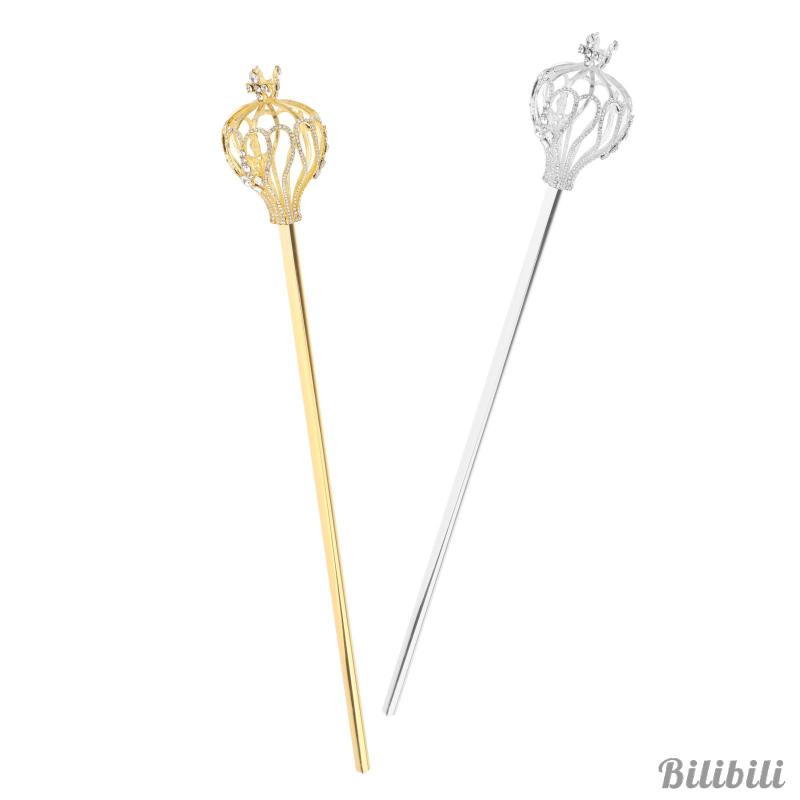 Fairy Crown Rhinestone Scepter for Bridal Beauty Contest Fancy Dress ...