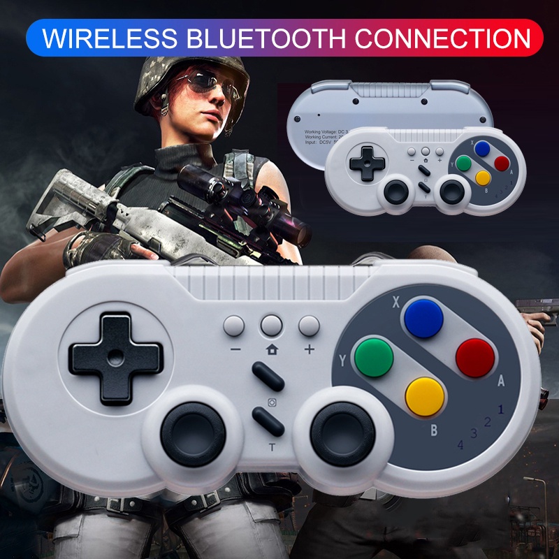 Switch Wireless Controller Dual Vibration Shock USB PC Game Controller ...