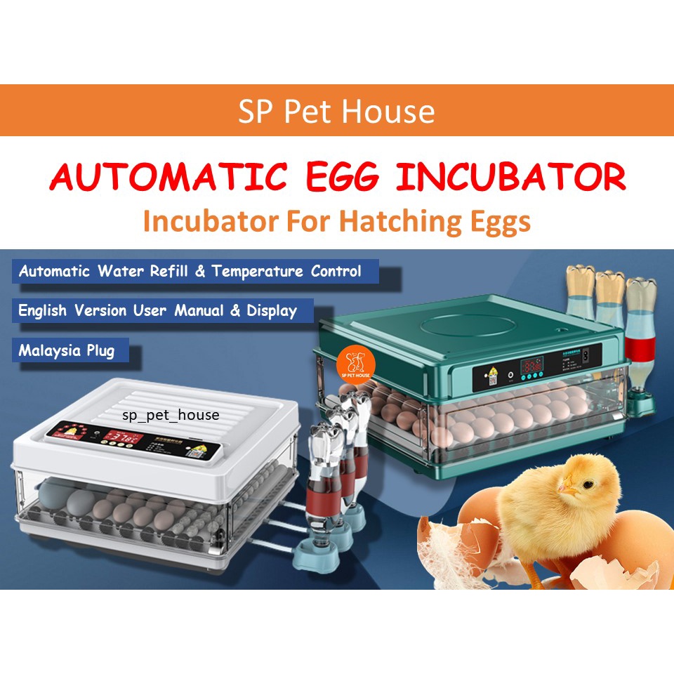 *Local 24/38/48/64 Egg Turning Incubators Digital Automatic Incubator ...