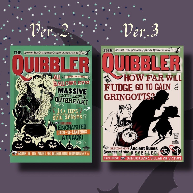 Quibbler Magazine | Ver 2 & Ver 3 | Harry Potter | Shopee Philippines