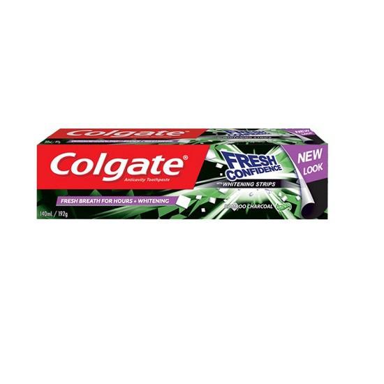 Colgate Fresh Confidence Anticavity Toothpaste with Whitening Strips ...