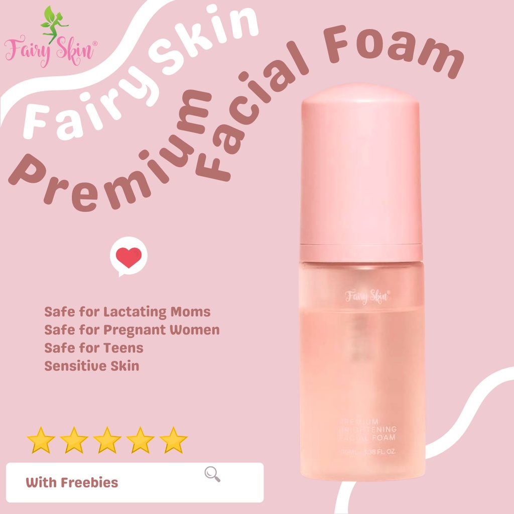 Orig Fairy Skin Premium Brightening Facial Foam | Shopee Philippines