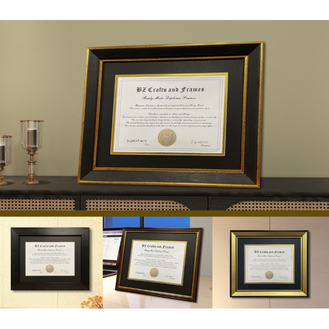 Document Frame Double Matboard 676-20189 (Letter/A4 size) - Plastic ...