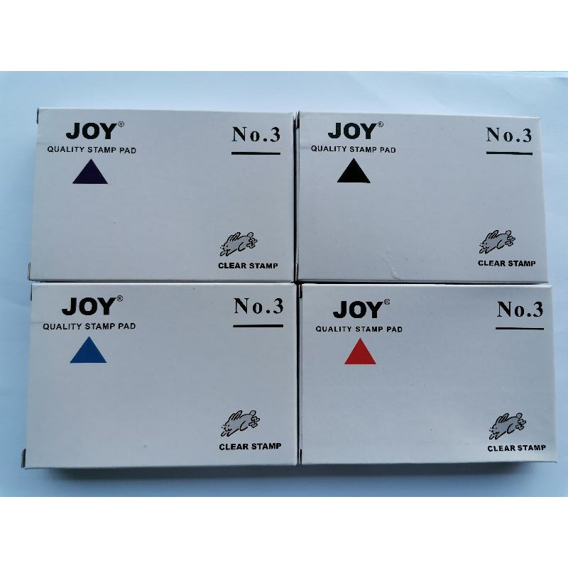 Joy Quality Stamp Pad #3 | Shopee Philippines