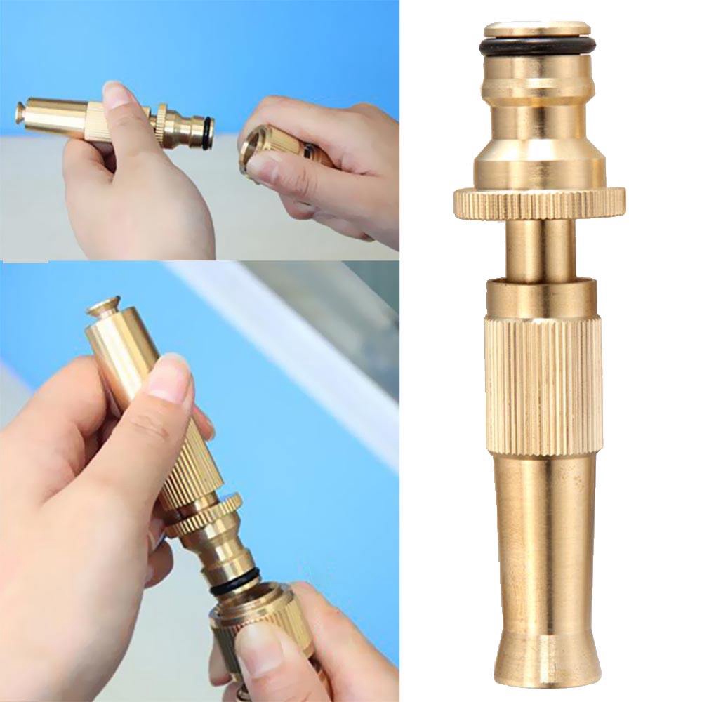 3" / 4" High Pressure Brass Hose Spray Connector Joint Brass Head ...