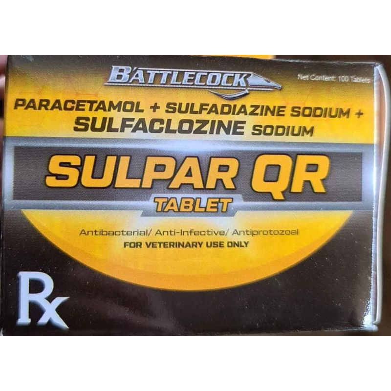 Sulpar qr anti-bacterial (100tabs) | Shopee Philippines
