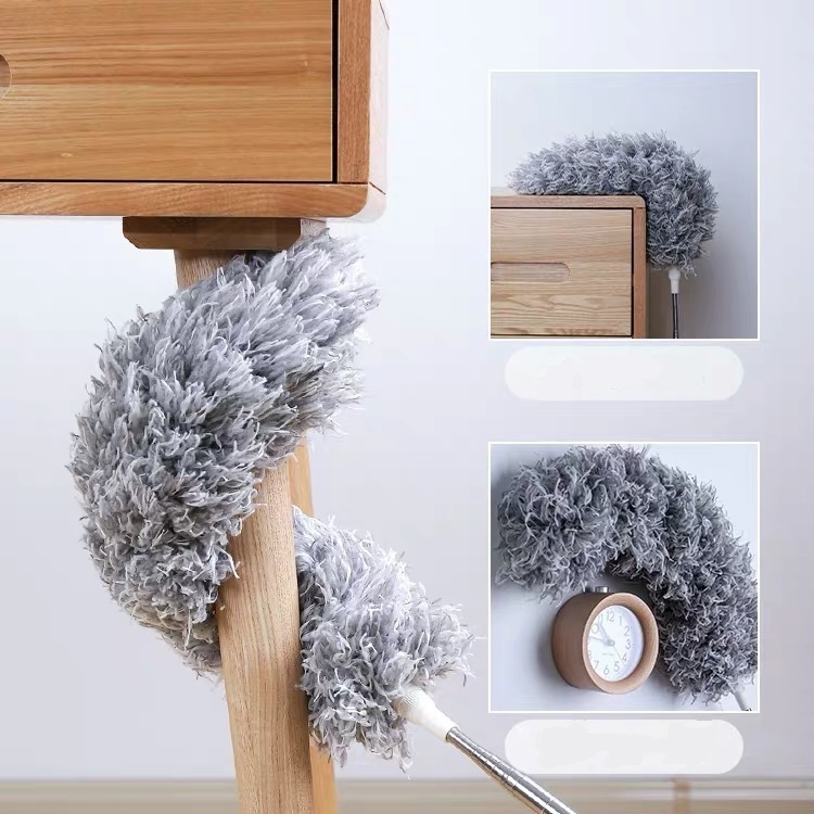 280cm Extendable Magic Cleaning Brush Feather Duster Telescopic ...