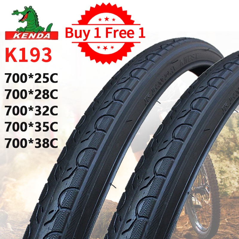 【BUY 1 TAKE 1】 KENDA 700C Ultralight Tire 700*28c 25c 22TPI Bicycle Non ...