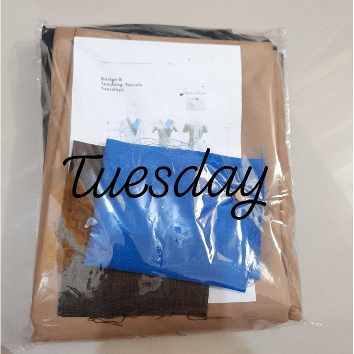 DepEd Teaching Uniform For Ladies (FABRIC WITH ACCESORIES AND ...