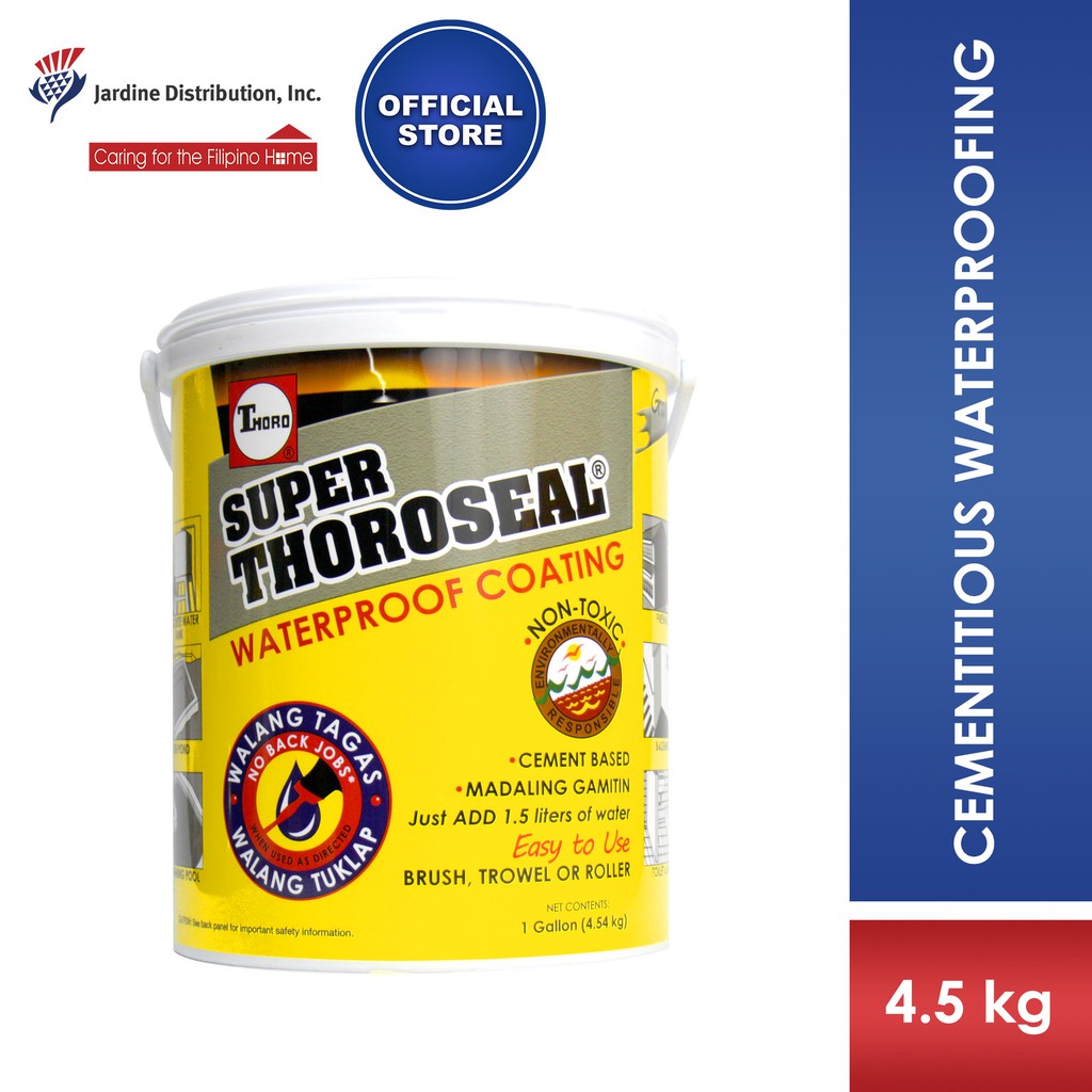 Super Thoroseal Gray - 1 Gallon | Shopee Philippines