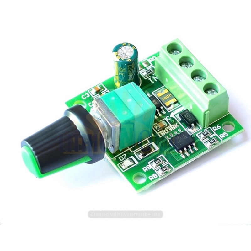 DC 1.8V 3V 5V 6V 12V 2A PWM Motor Speed Controller Low Voltage Motor ...