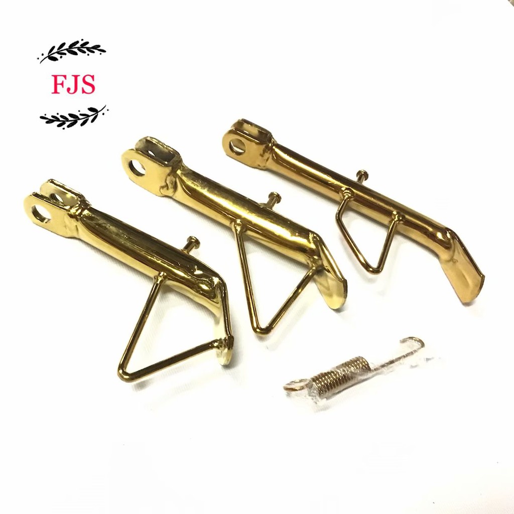 FJS SIDE STAND GOLD XRM S - ( MIO ) 21cm L - ( WAVE ) 23m M - ( XRM ...