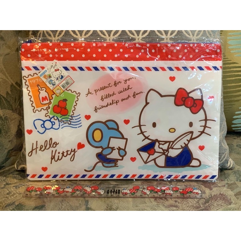 Authentic sanrio hello kitty a4 nylon envelope | Shopee Philippines
