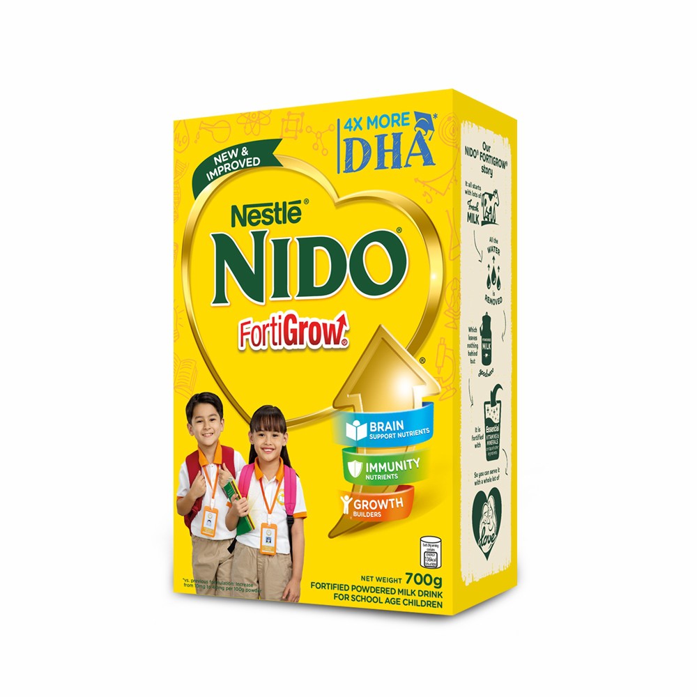 Nido Fortigrow Fortified Powdered Milk Drink 700g | Shopee Philippines