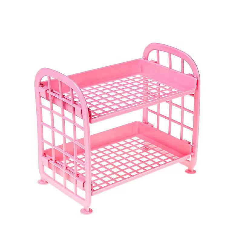Korean Ins Desk Folding Shelf Simple Creative Debris Storage Artifact ...