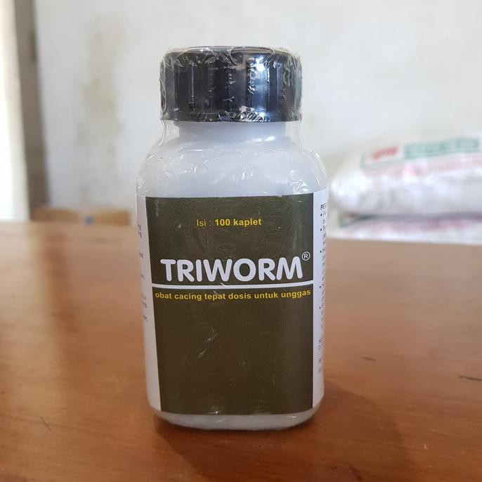 Please Order) Triworm 100 Caplets / Medicine For Chicken Worms ...