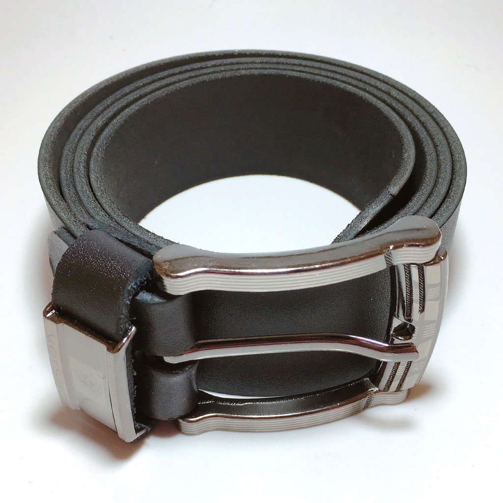 Andromeda Men's Belt Genuine Cow Leather 1 Layer Cut Whole Pieces No ...