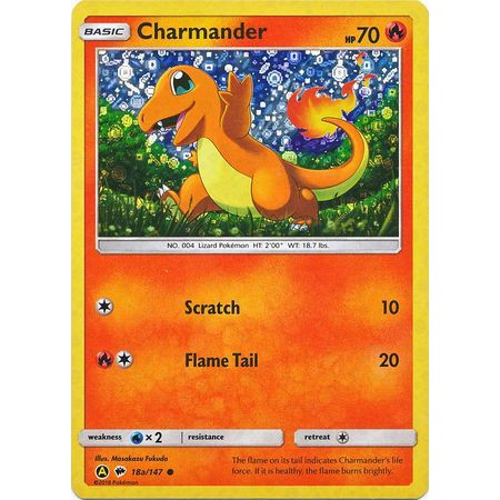 Charmander - 18a/147 - Alternative Holo Promo Pokemon Alternate Holo ...