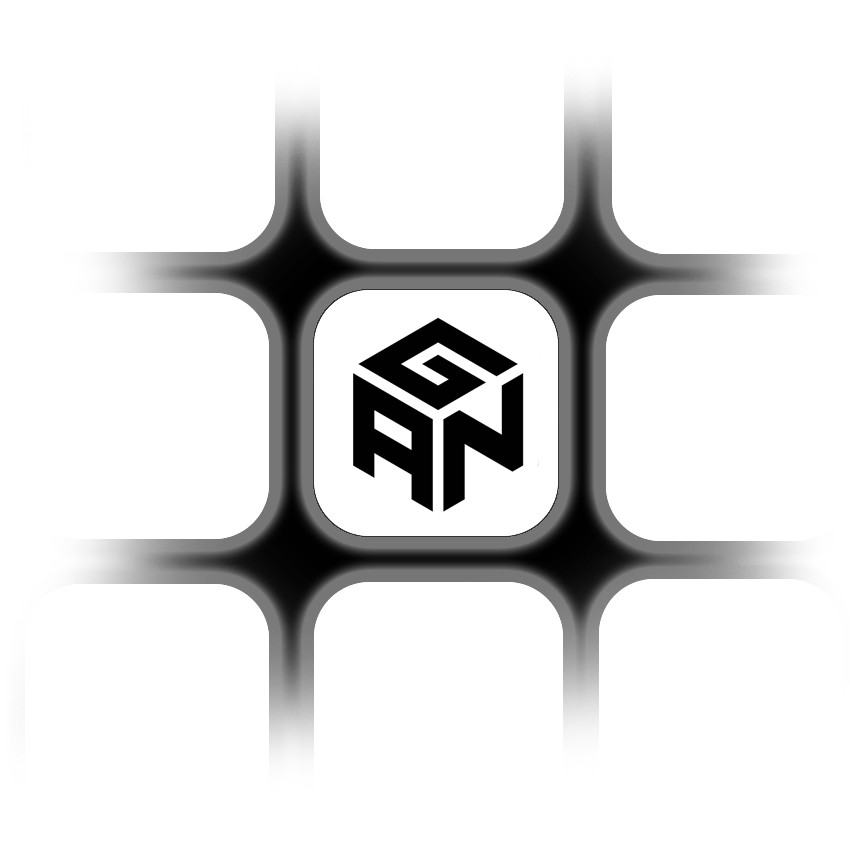 GAN Cube Logo Sticker for 3x3 Magic Cube Black Edition | Shopee Philippines