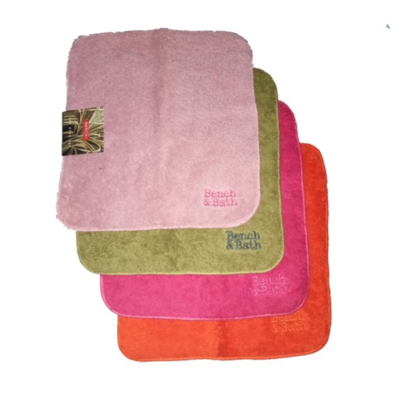 BENCH 9 x9 hanky towel (no choosing of color all are nice color ...