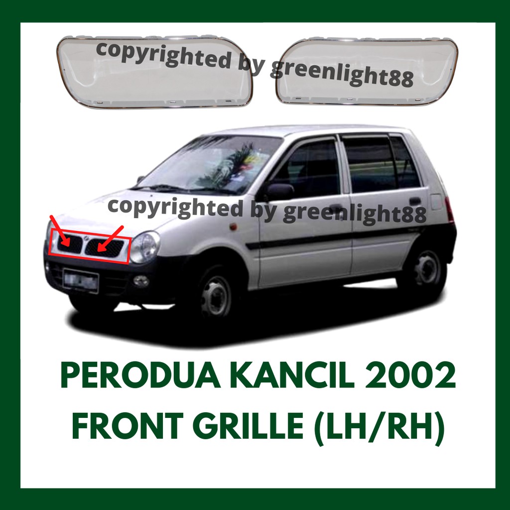 PERODUA KANCIL BULAT 2002-2006 FRONT GRILLE (DEPAN SALONG) | Shopee ...
