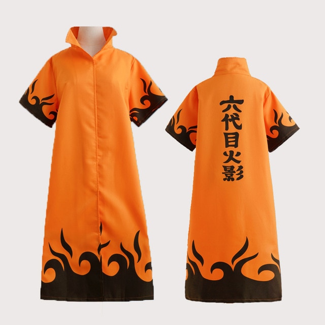 Namikaze Minato Cosplay from Naruto Costumes 4th Hokage Cloak Uzumaki ...