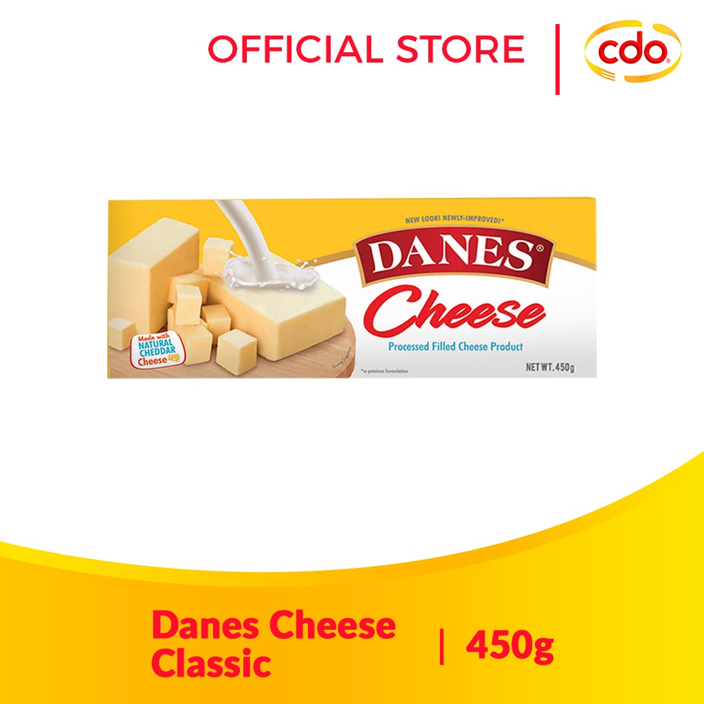 DANES Cheese Block Classic 450g | Shopee Philippines
