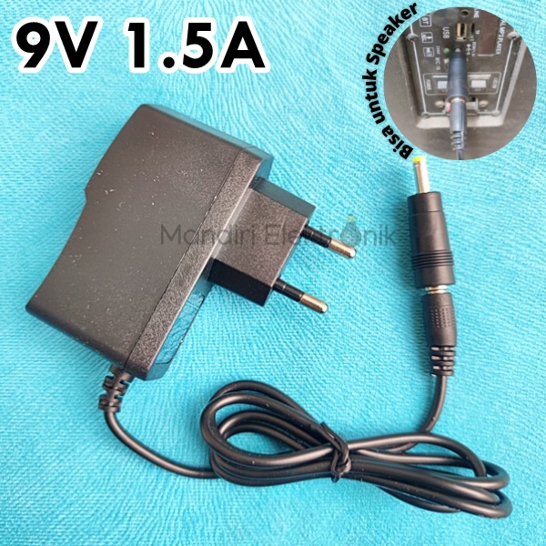 Charger Adapter Cas 9V 1.5A Speaker Portable Meeting Bluetooth Wireless ...