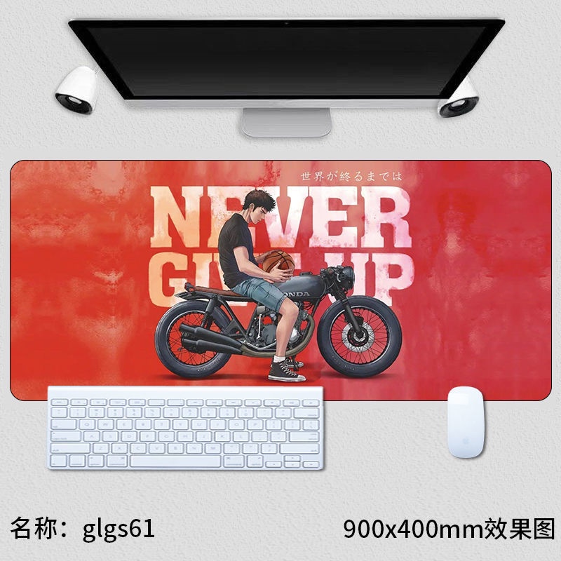 Slam Dunk Anime Mouse Pad Oversized Sakuragi Flower Road Rukawa Maple ...