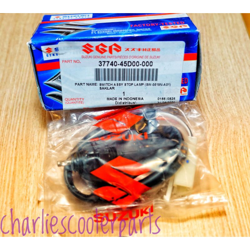 Switch Assy, Stop Lamp / Rear Brake (Original SGP) Raider 150 Carb Type ...