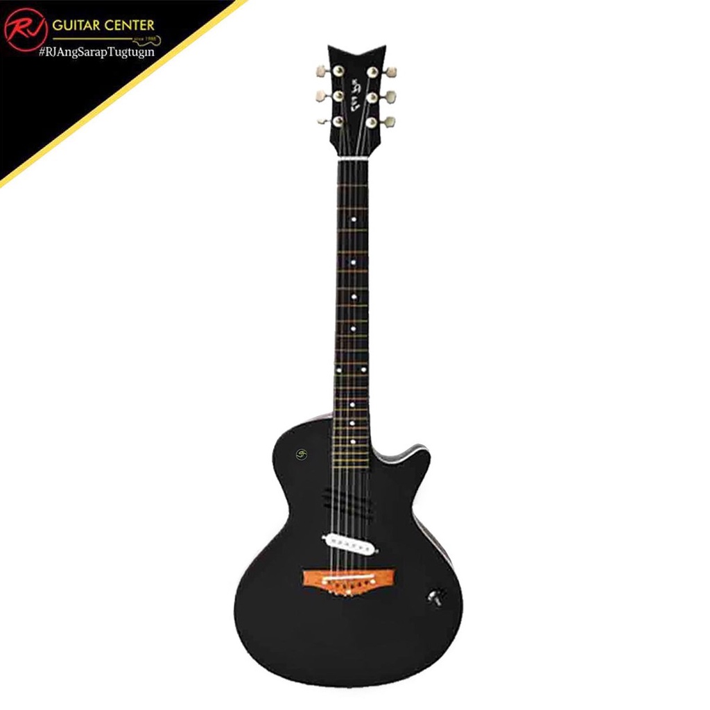 RJ Les Pu Acoustic Electric Guitar (Assorted Color) | Shopee Philippines