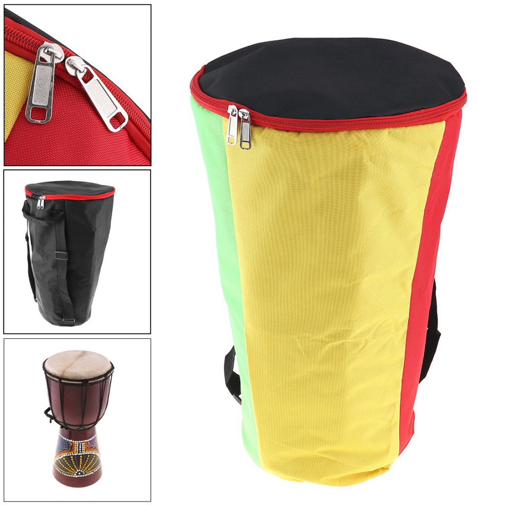 10 Inch Djembe Bag Waterproof Africa African Drum Bags Shoulders Back ...