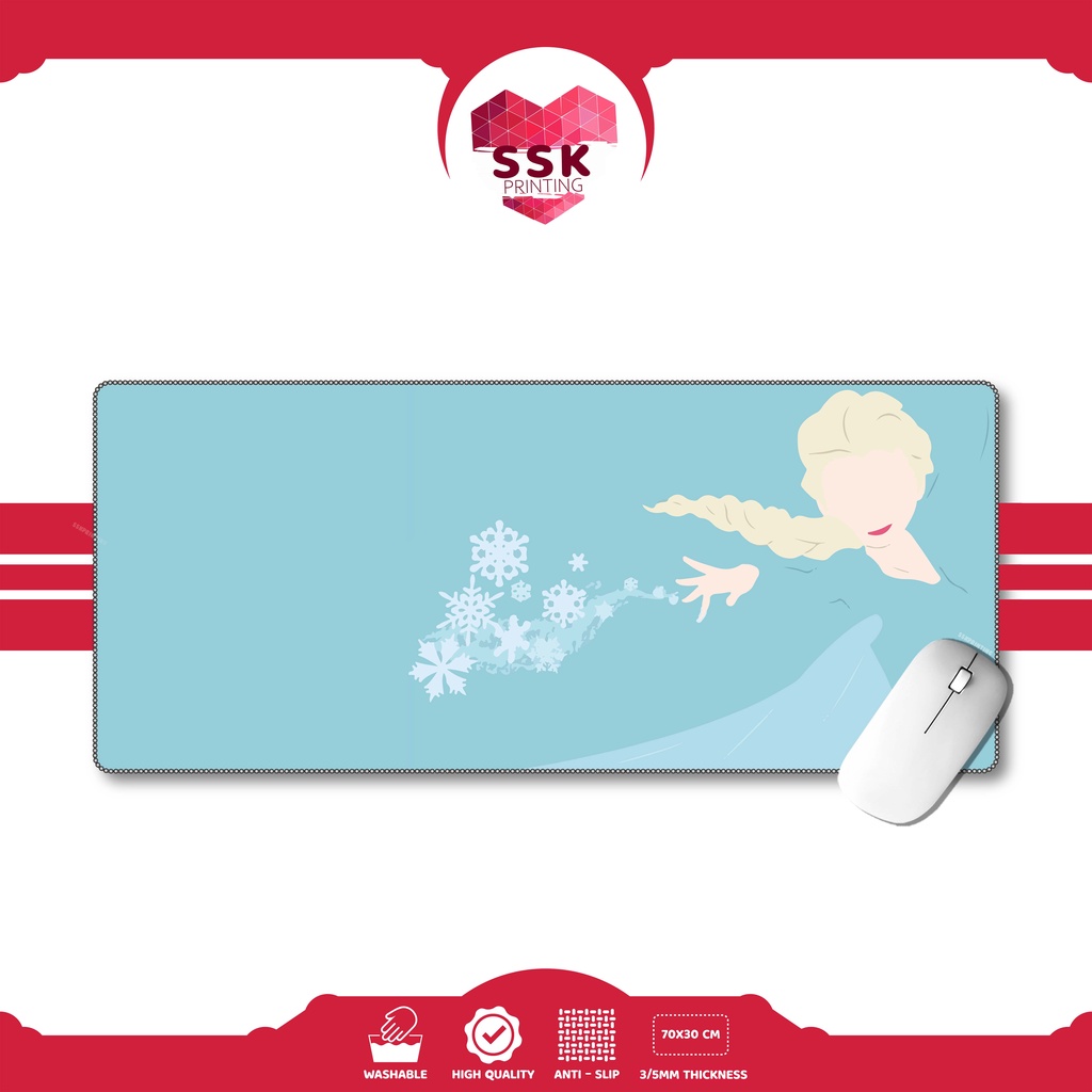 Disney Princess Minimalist Extended Mousepads | Long Mousepad | Gaming ...