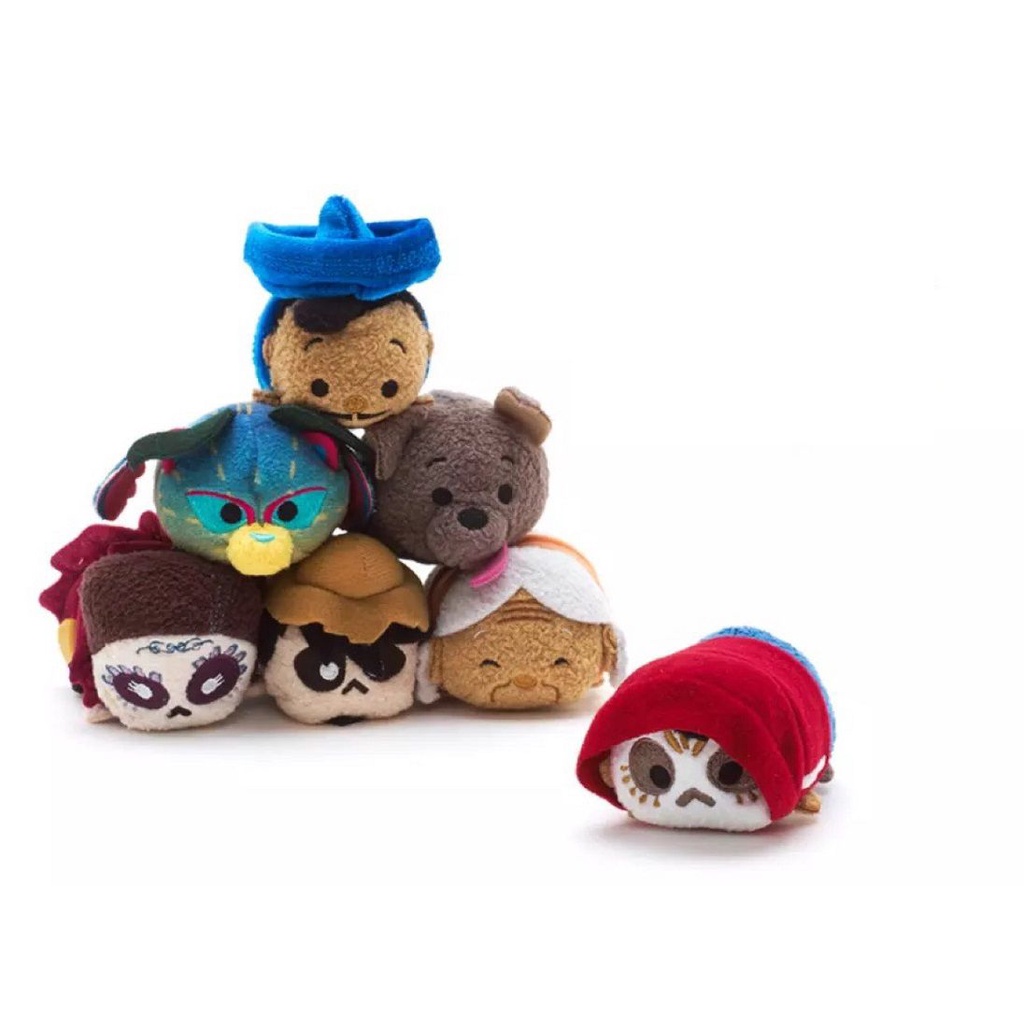 Disney Tsum Tsum Coco Plush Dolls With Soft Plush Materials Colors And ...