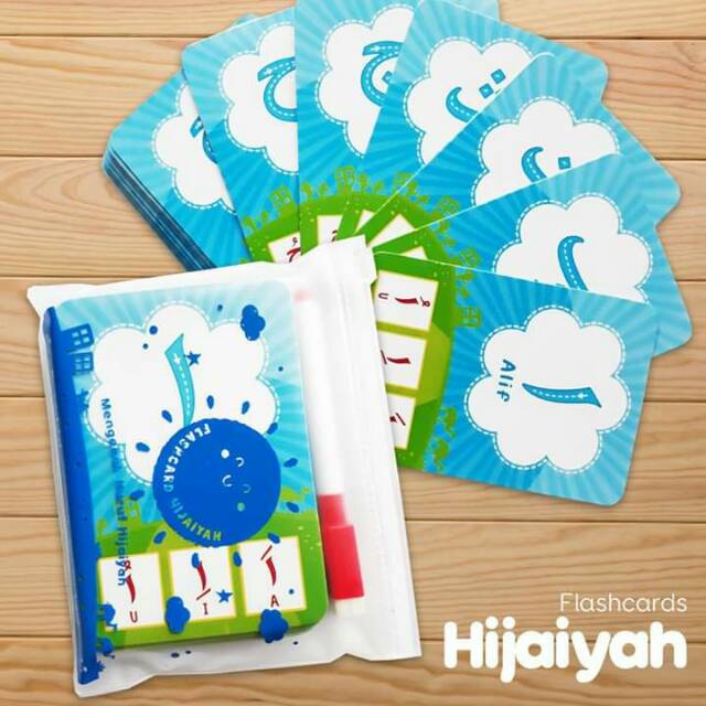 Flashcard Hijaiyah Letters Wipe n Clean / Learning Cards Write Hijaiyah ...
