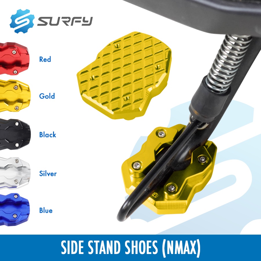 Nmax V1/V2 Side Stand Shoes Cnc From Thailand | Shopee Philippines