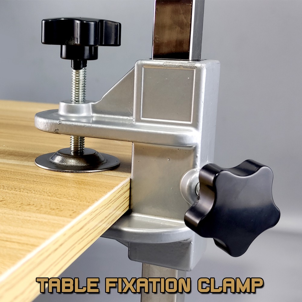 Table Fixation Clamp Live support desktop clip Microphone stand desktop ...