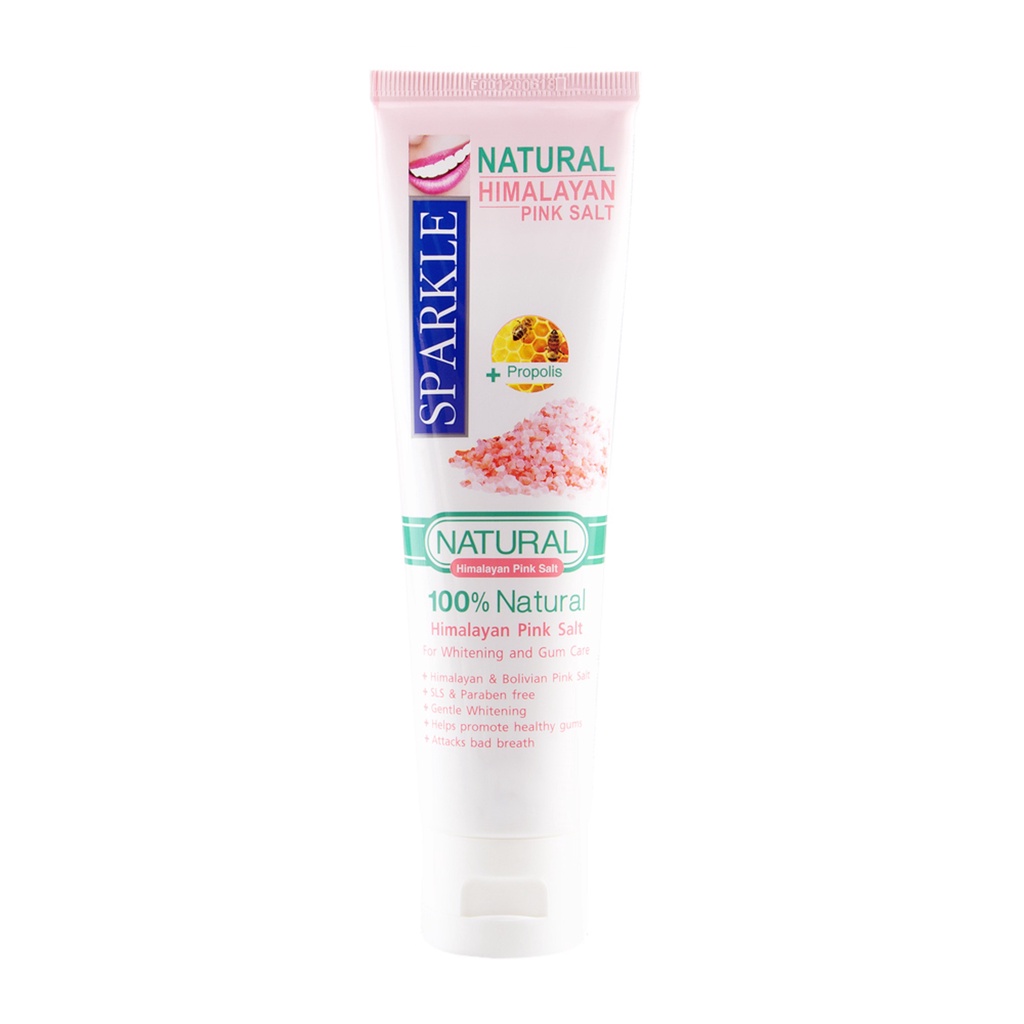 SPARKLE Natural Himalayan Pink Salt Toothpaste 100g | Shopee Philippines