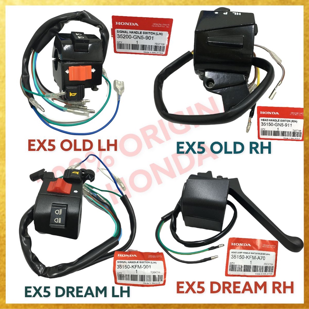 HONDA EX5DREAM EX5 DREAM / EX5HP EX5 OLD HI HIGH POWER HIPOWER HP ...