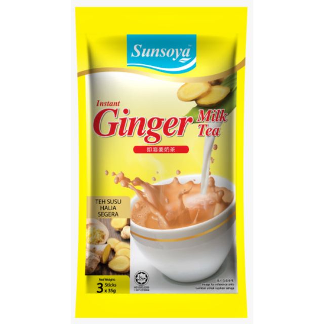 Sunsoya Ginger milk tea (3 stick) | Shopee Philippines